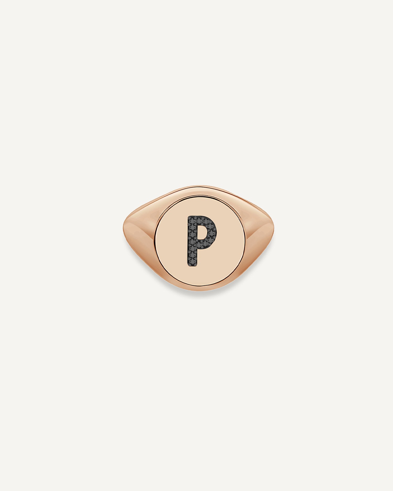 Alphabet P Signet Ring – Luxsso