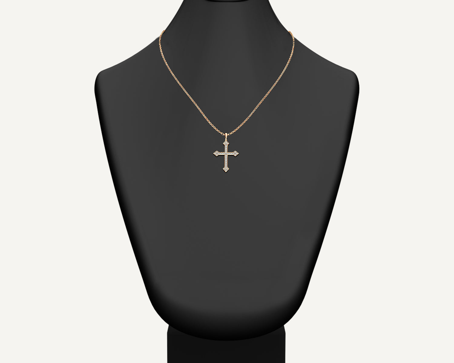 Bottony cross pendant – Luxsso
