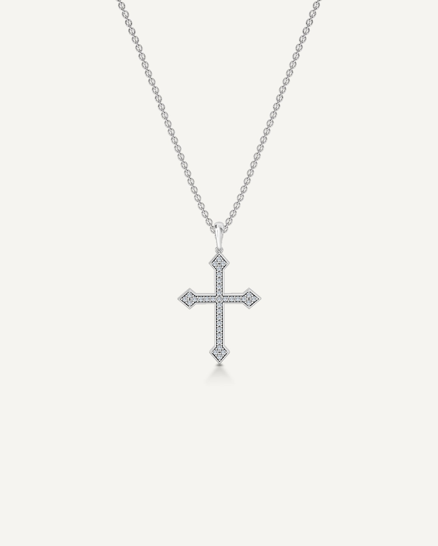 Bottony cross pendant – Luxsso