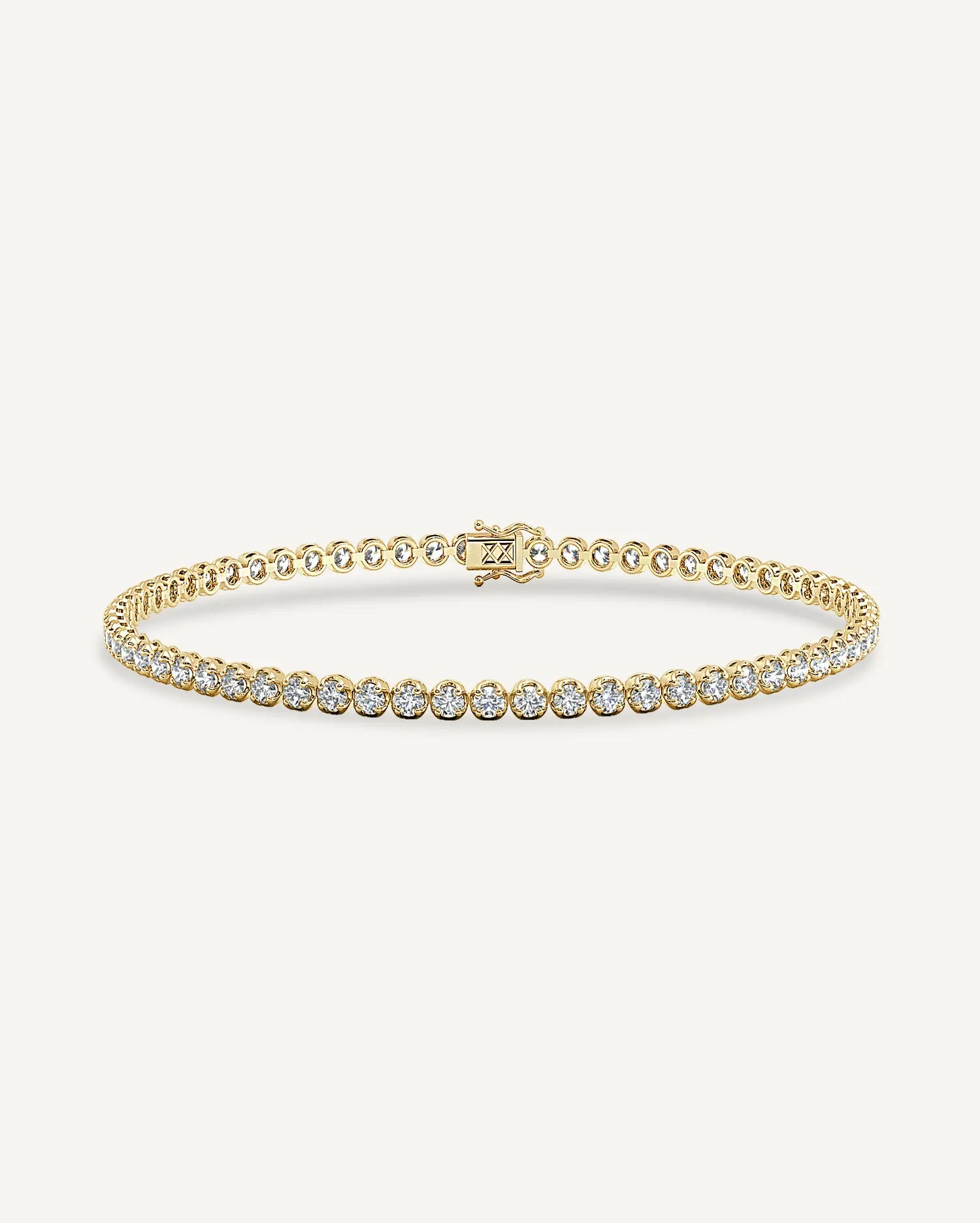 3CT Lab-Created Diamond Reverence Tennis Bracelet – Luxsso