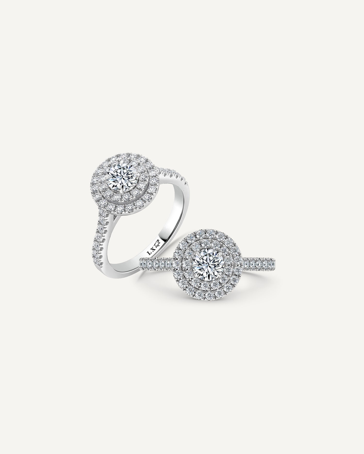 1.7CT IGI Certified D/VS2 Lab-Created Round Reverie Ring – Luxsso